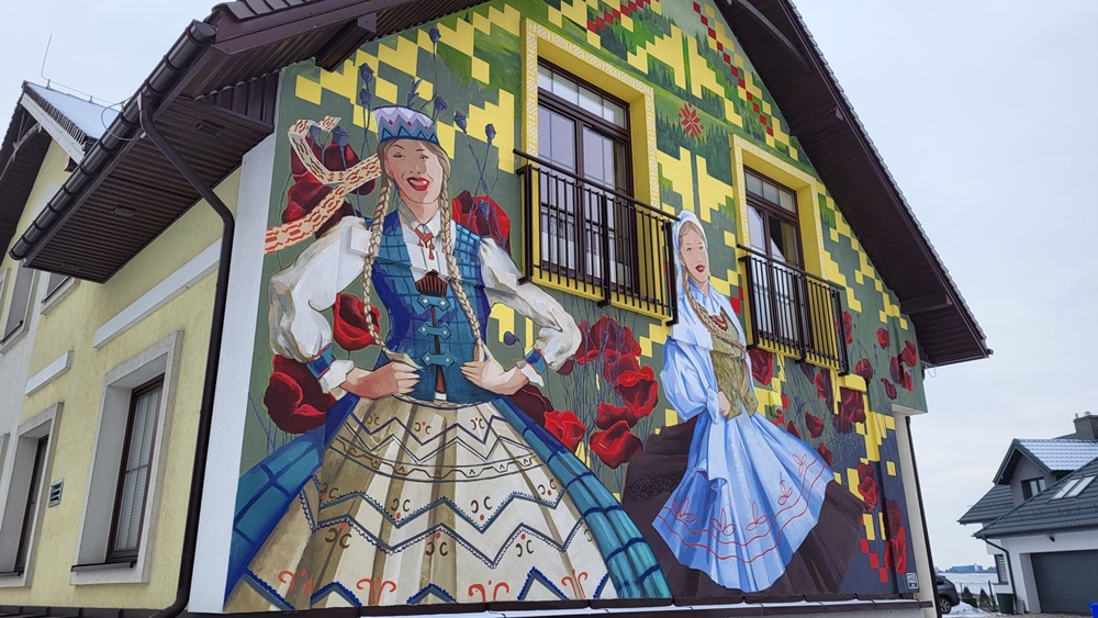 Pierwszy taki mural w gminie Suwałki | Wiadomości Suwałki