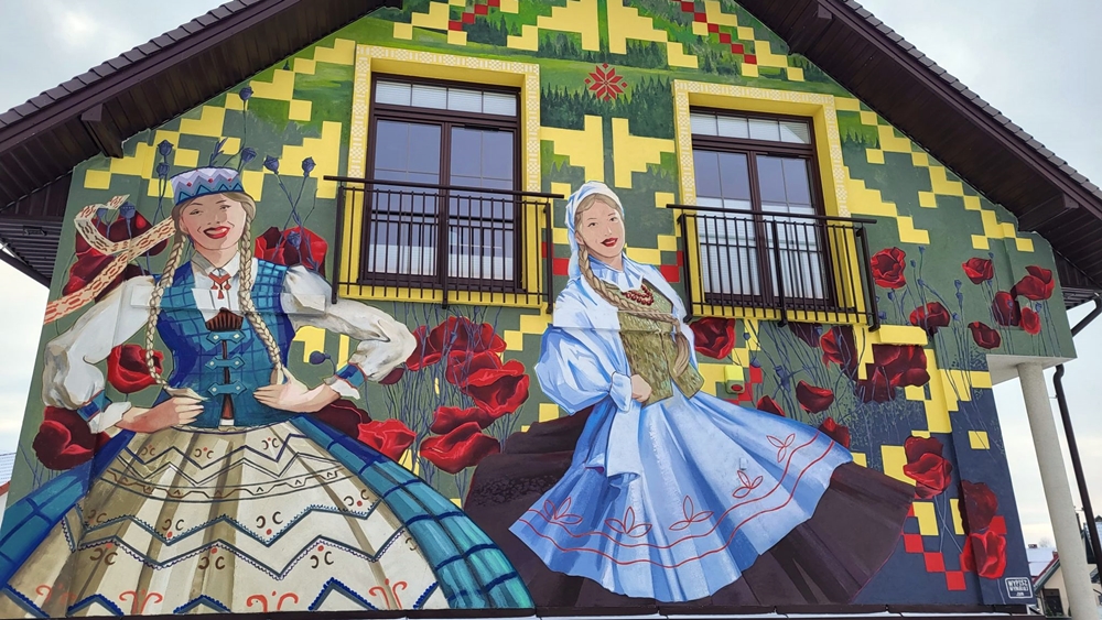 Pierwszy taki mural w gminie Suwałki | Wiadomości Suwałki