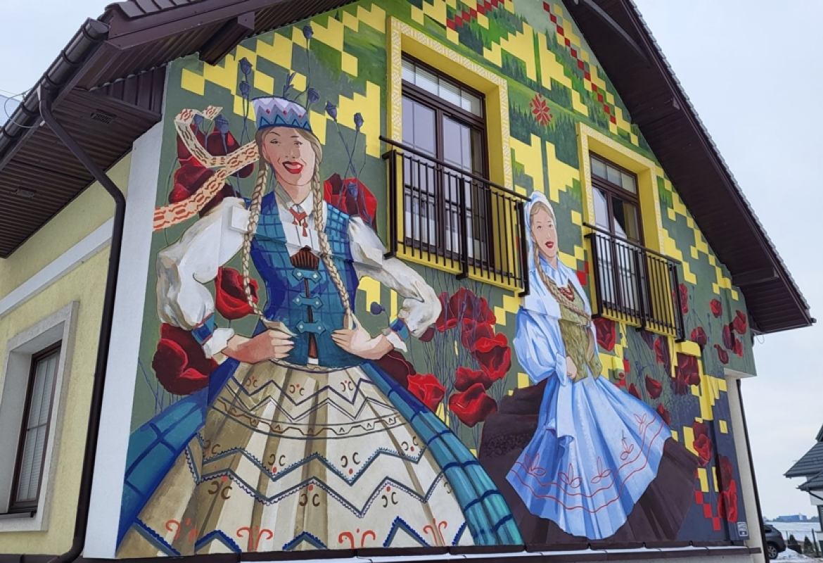Pierwszy taki mural w gminie Suwałki | Wiadomości Suwałki